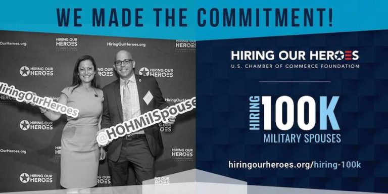 Hiring 100,000 Military Spouses Campaign Surpasses 12,300 Commitments ...